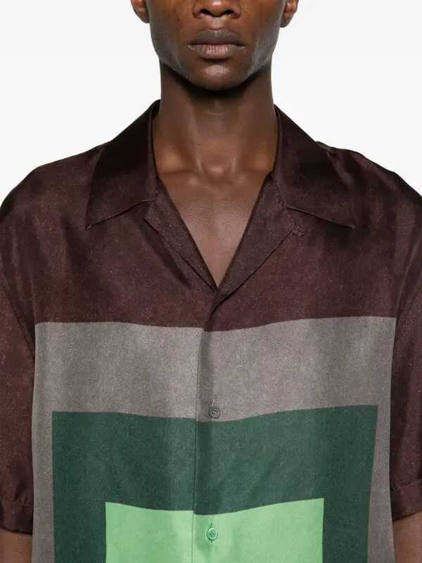 Loewe Printed Silk Shirt