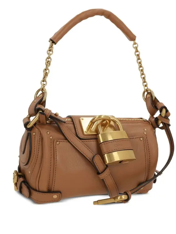 Chloé Paddington Small Leather Shoulder Bag - Multicolor