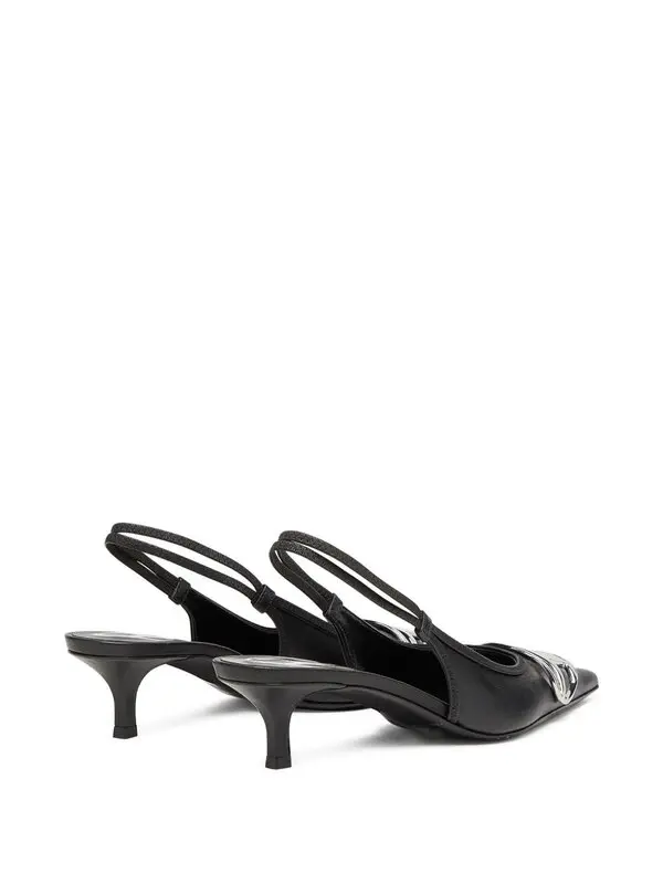 DIESEL® Venus Leather Slingback Pumps - Multicolor
