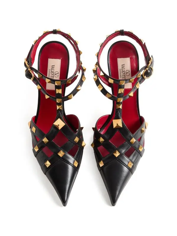 Valentino Garavani Studded Leather Pumps - Multicolor