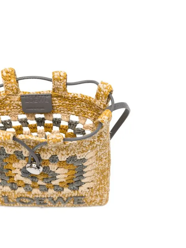Loewe Crochet Knit Mini Bag - Multicolor