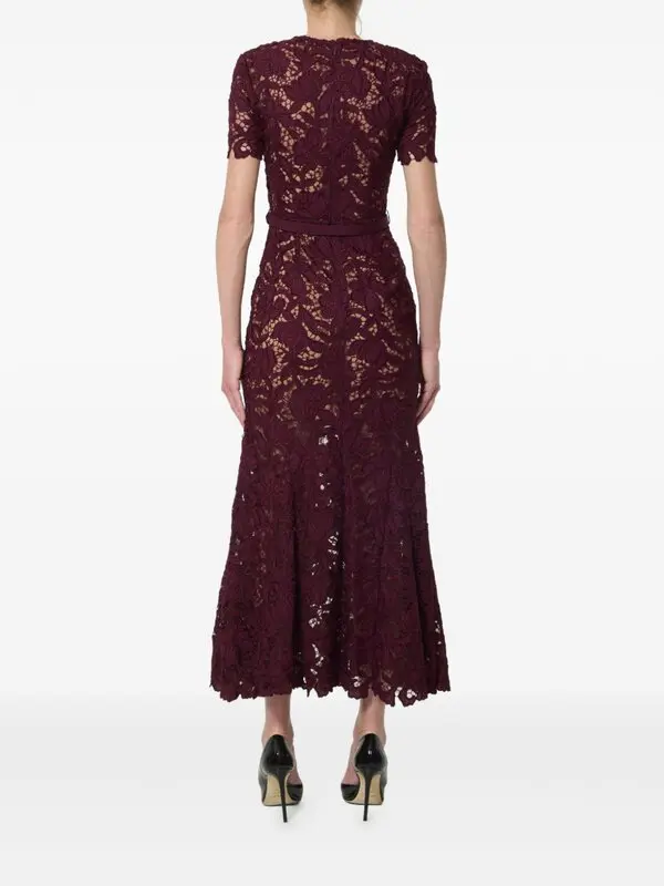 SELF-PORTRAIT Lace Long Dress - Multicolor