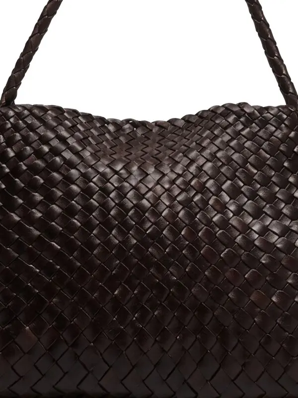 Dragon Diffusion Woven Leather Bag - Multicolor