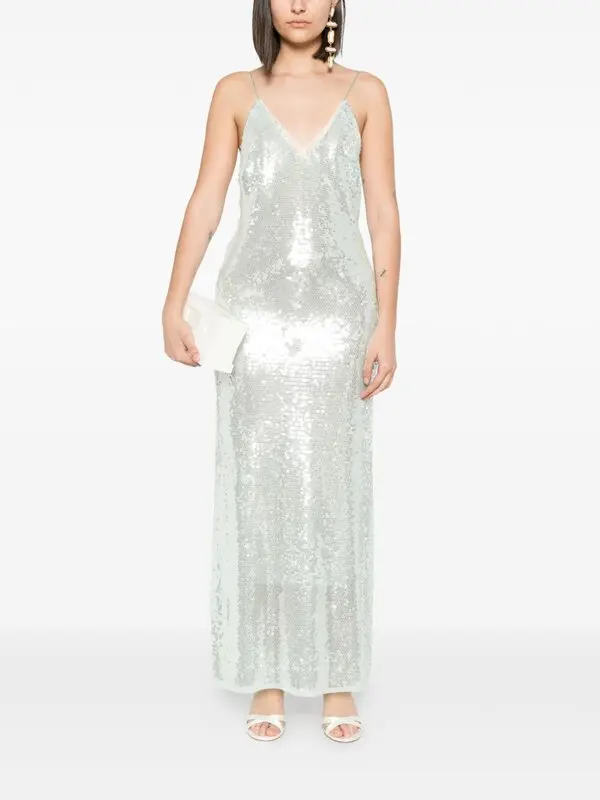 FORTE_FORTE Sequin Maxi Dress - Multicolor