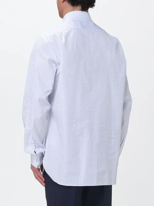 Zegna Shirt Gnawed - Blue