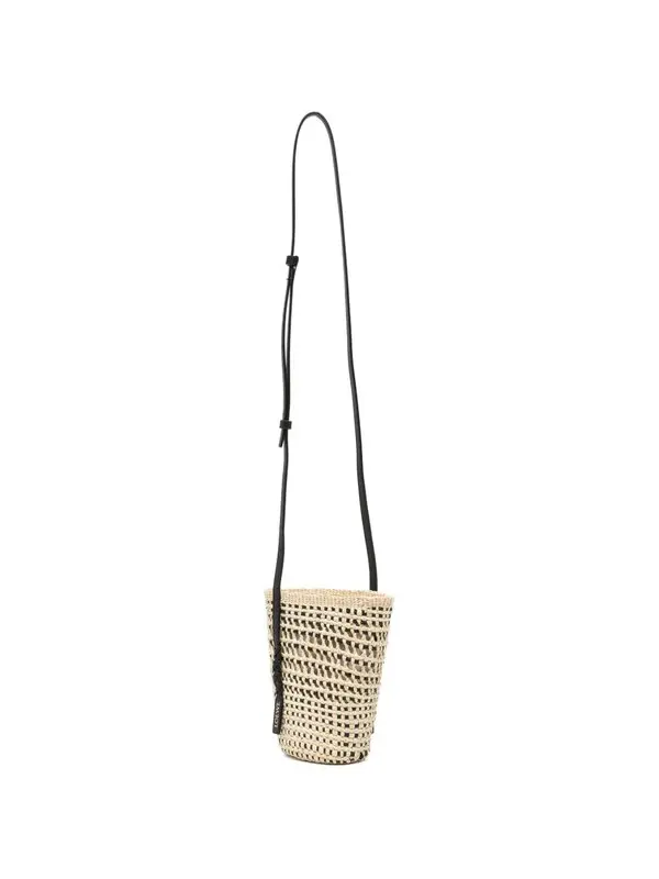 Loewe Braided Raffia Bucket Bag - Multicolor