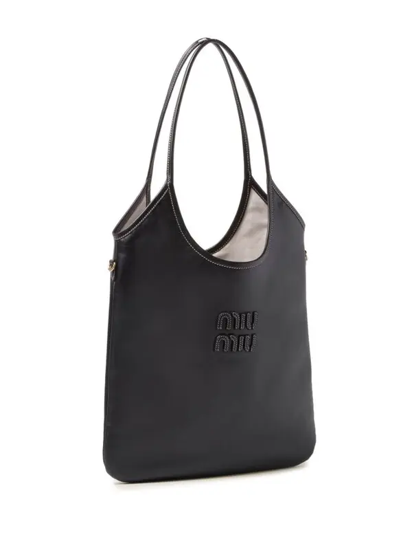 Miu Miu Ivy Leather Shoulder Bag - Multicolor