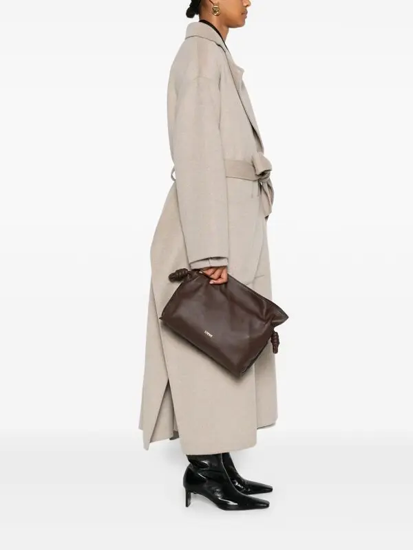 Loewe Flamenco Medium Clutch In Leather - Multicolor