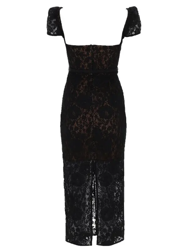 SELF-PORTRAIT Lace Midi Dress