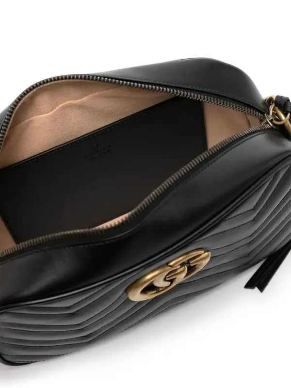 Gucci Gg Marmont Small Leather Crossbody Bag - Multicolor