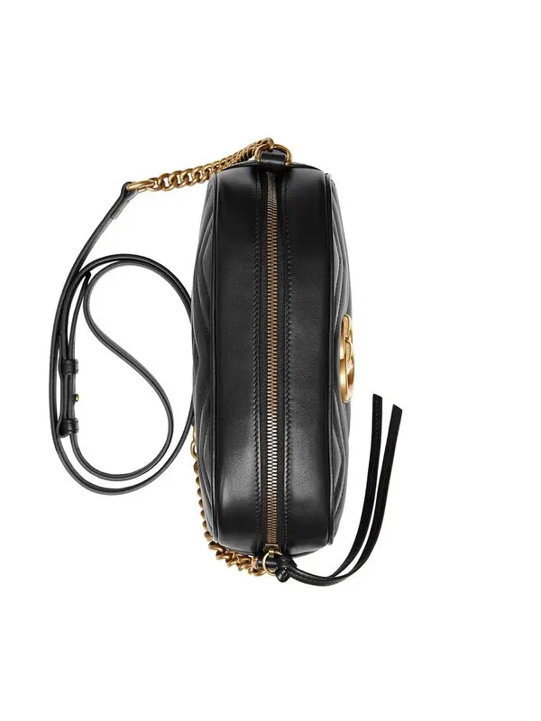 Gucci Gg Marmont Small Leather Crossbody Bag - Multicolor