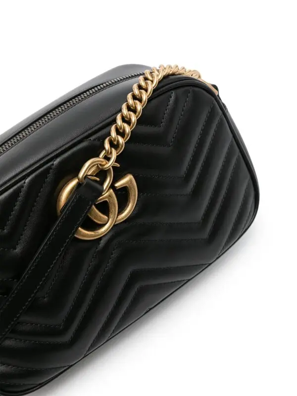 Gucci Gg Marmont Small Leather Crossbody Bag - Multicolor
