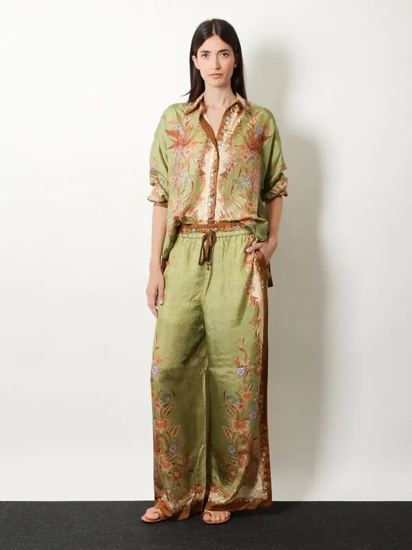 Zimmermann Indra Silk Shirt - Multicolor