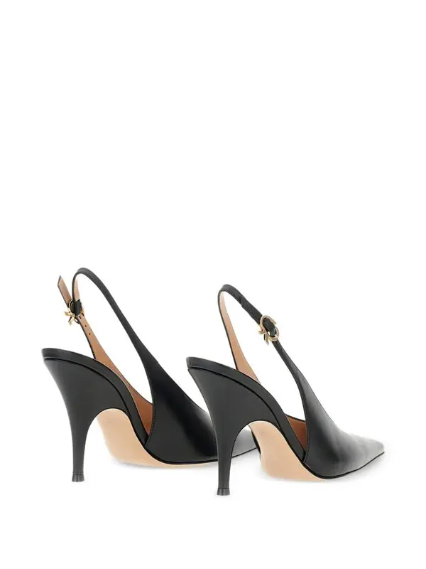 GIANVITO ROSSI Sofia Leather Slingback Pumps - Multicolor