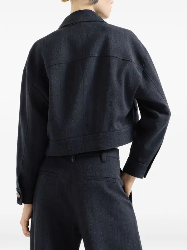 Brunello Cucinelli Wool Jacket - Multicolor