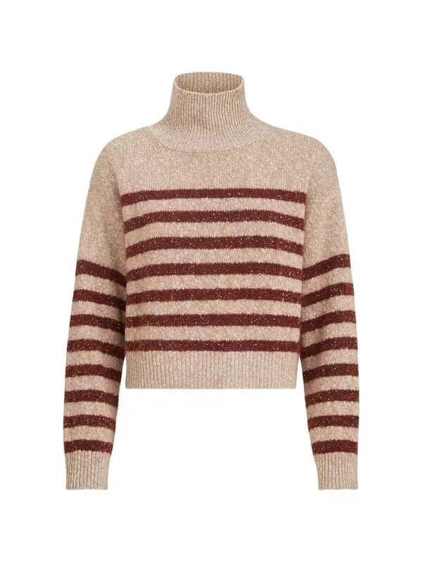 Brunello Cucinelli Wool And Cashmere Turtleneck Jumper