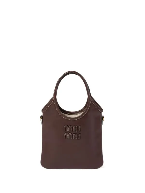 Miu Miu Ivy Leather Handbag - Multicolor