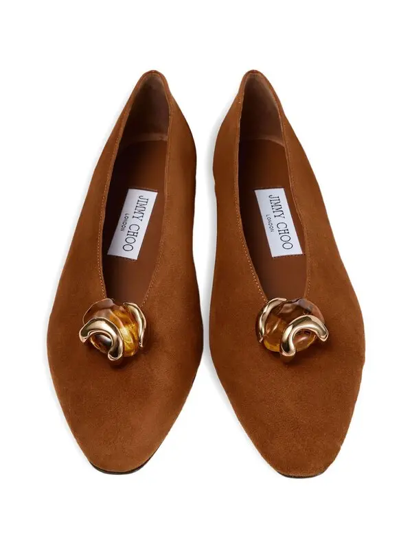 JIMMY CHOO Margot Flat Ballerina - Multicolor