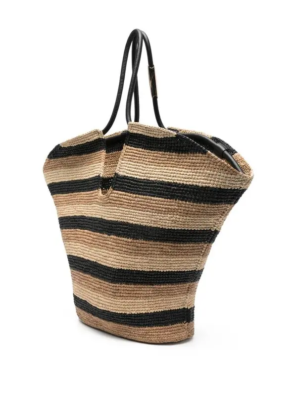 Zimmermann Large Raffia Tote - Multicolor