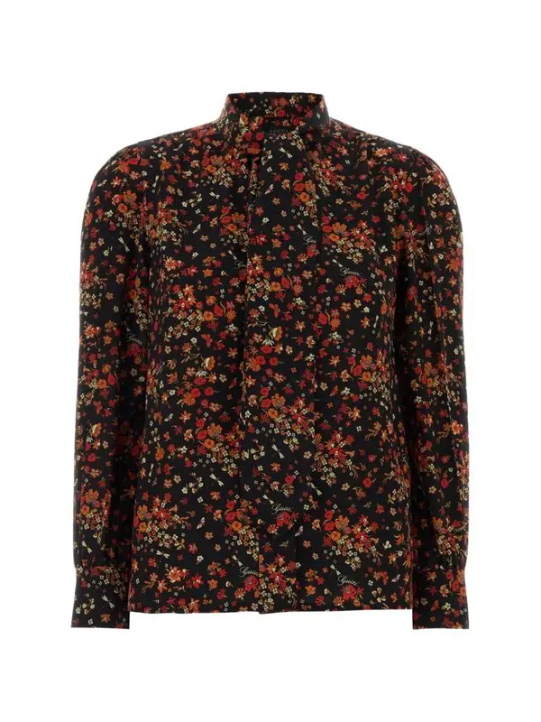 Gucci Printed Silk Shirt - Multicolor