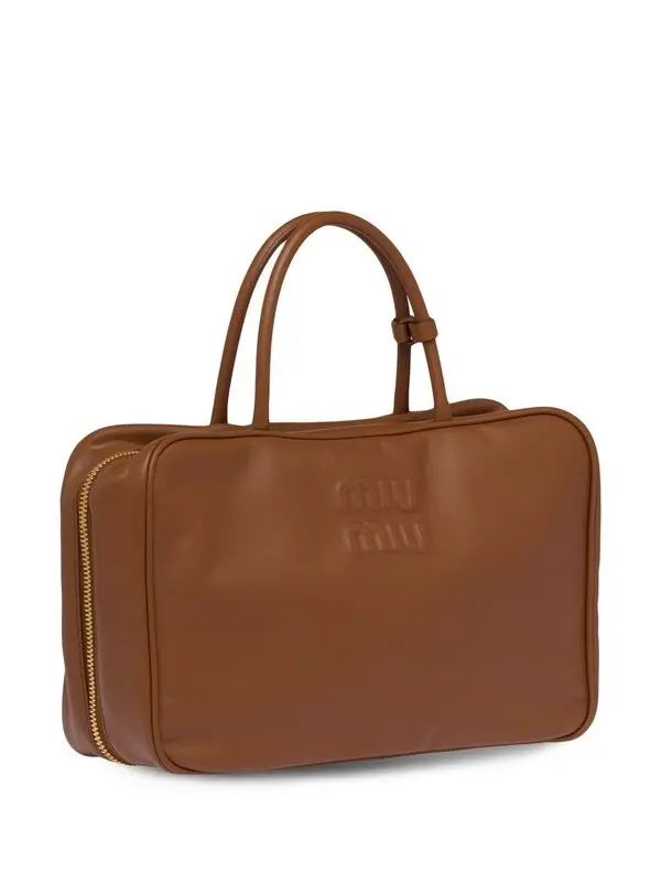 Miu Miu Beau Large Leather Handbag