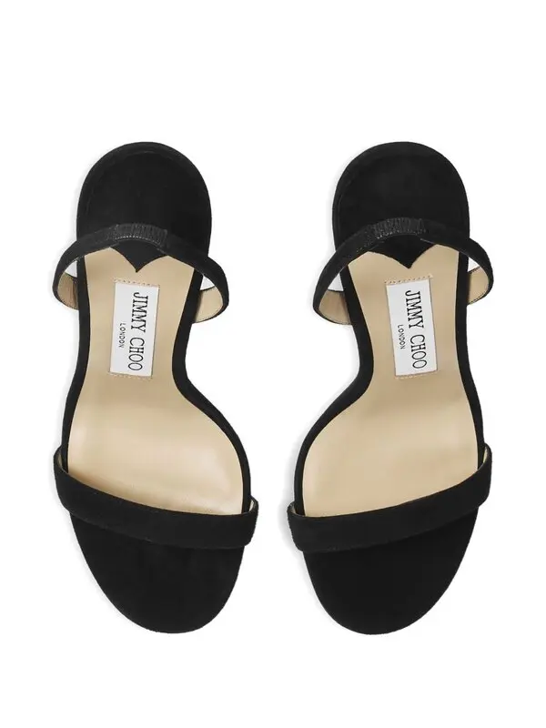 JIMMY CHOO Jenn Suede Leather Sandals - Multicolor