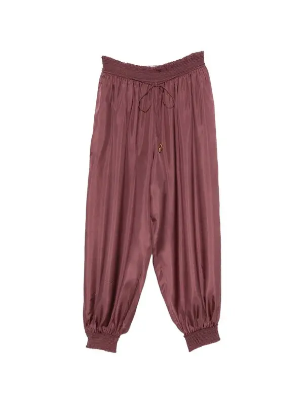 Zimmermann Aster Silk Trousers - Multicolor