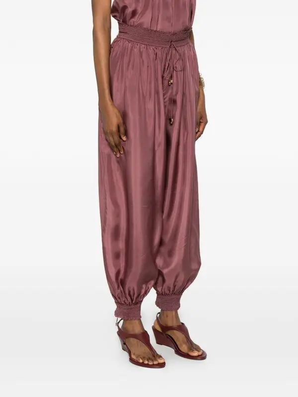Zimmermann Aster Silk Trousers - Multicolor