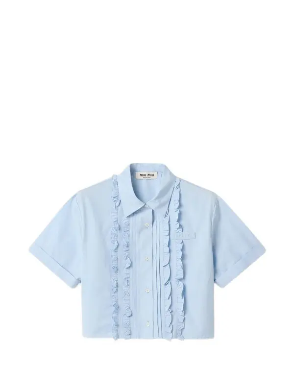 Miu Miu Cotton Shirt - Multicolor