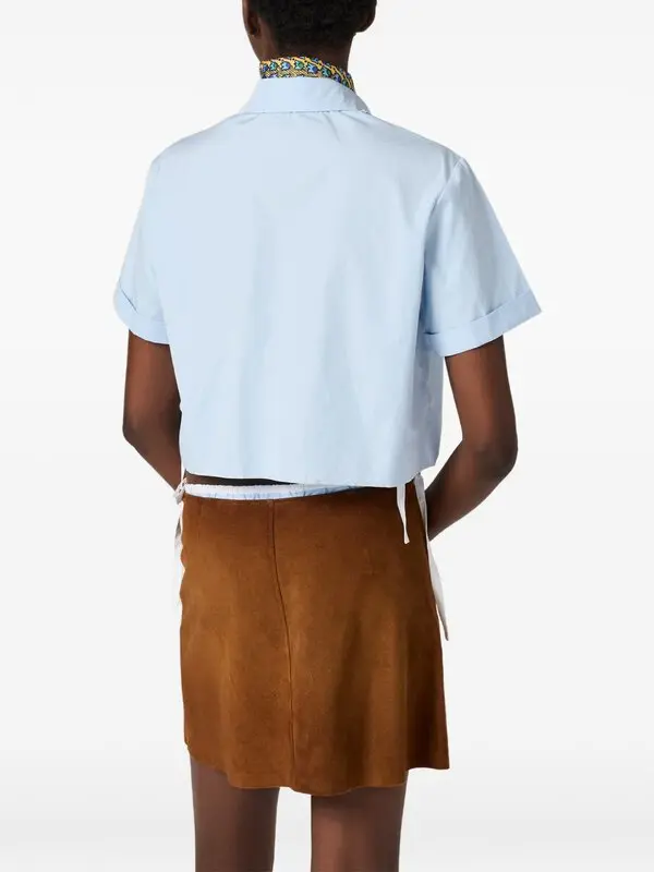 Miu Miu Cotton Shirt - Multicolor