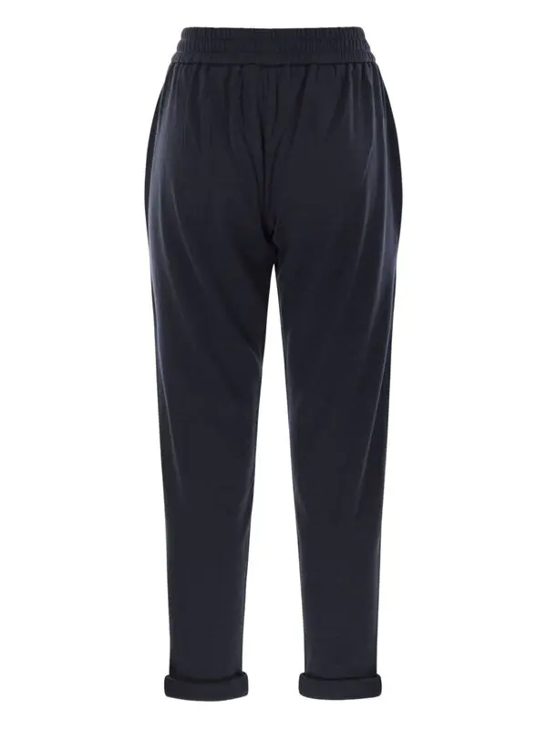 Brunello Cucinelli Cotton And Silk Trousers