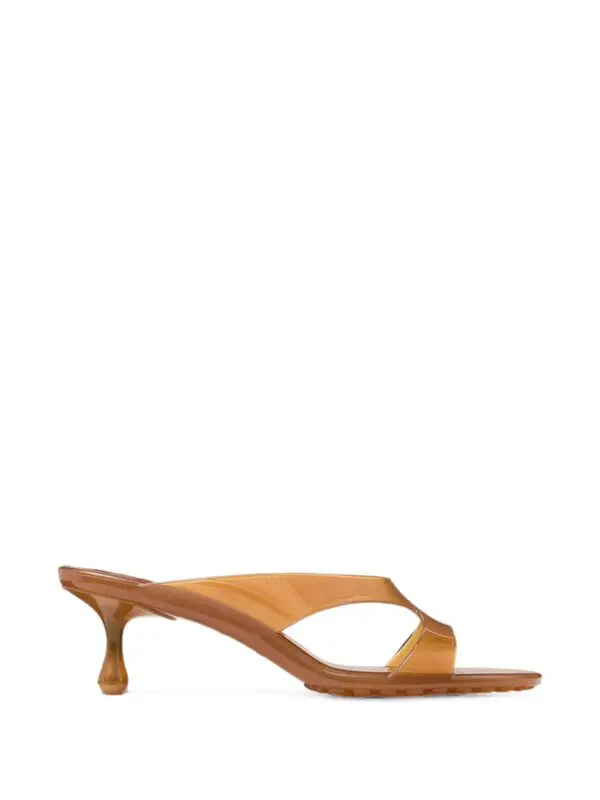 JIMMY CHOO Jelly Drop Kitten Heel Sandals - Multicolor