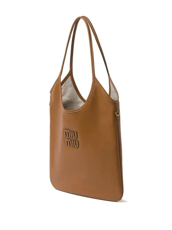 Miu Miu Ivy Leather Shoulder Bag - Multicolor