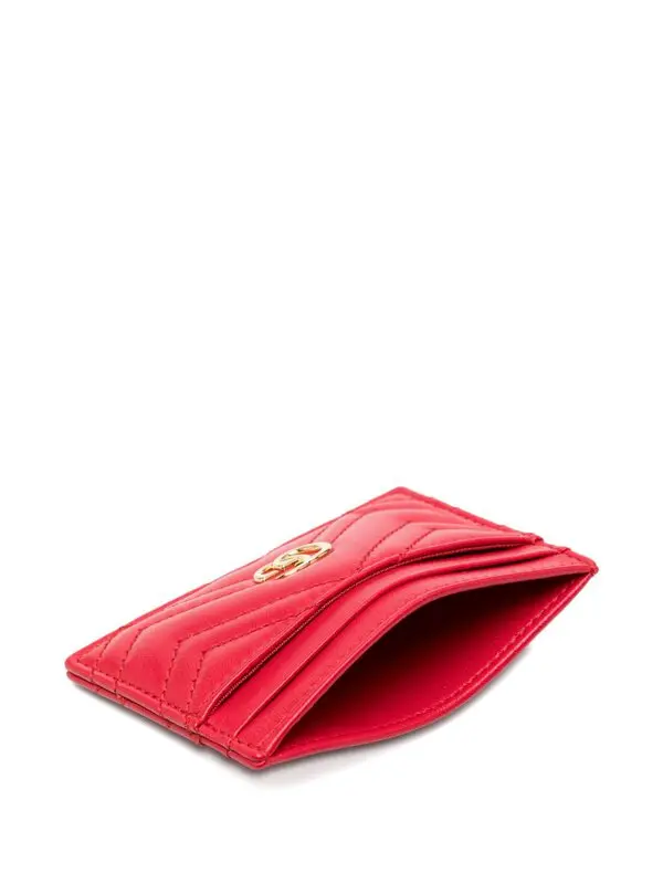Gucci Gg Marmont Leather Card Case - Multicolor