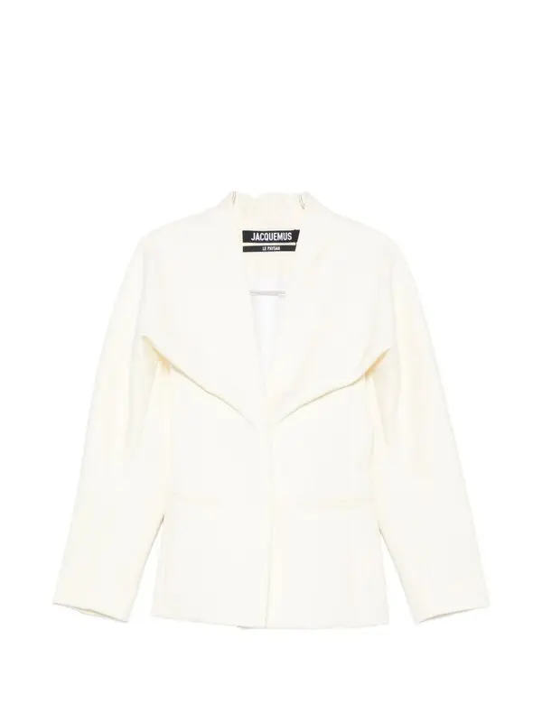 Jacquemus La Veste Chale Wool Blend Jacket - Multicolor