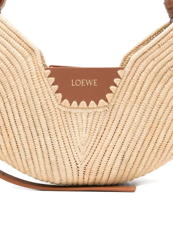 Loewe Raffia Shoulder Bag - Multicolor