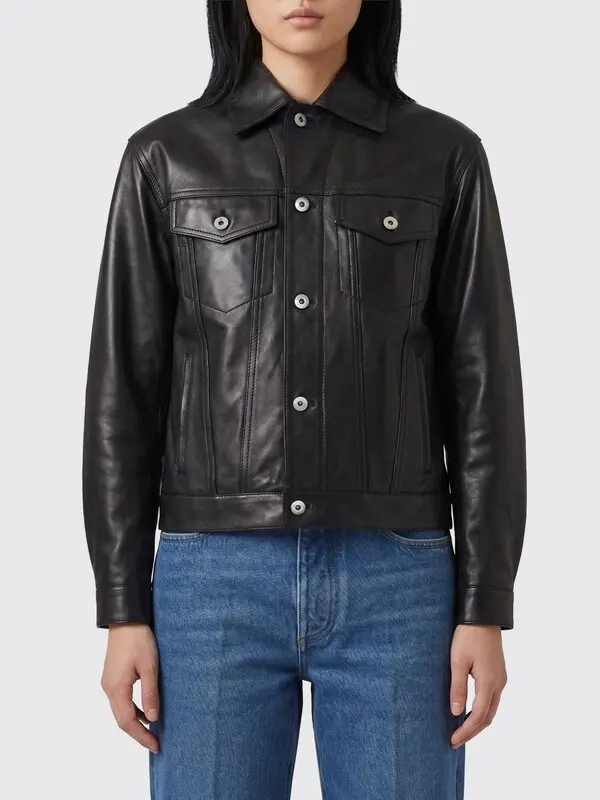 Bottega Veneta Leather Jacket - Black