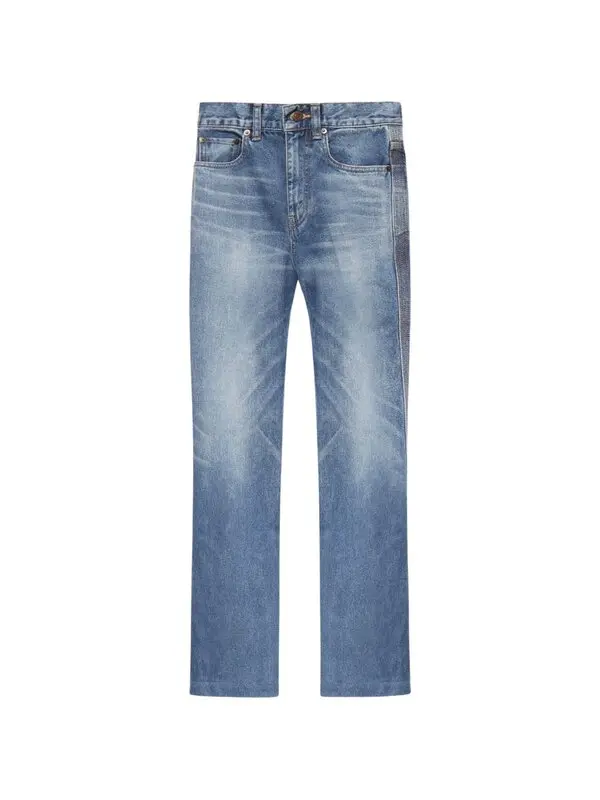 Celine Flared Denim Jeans - Multicolor