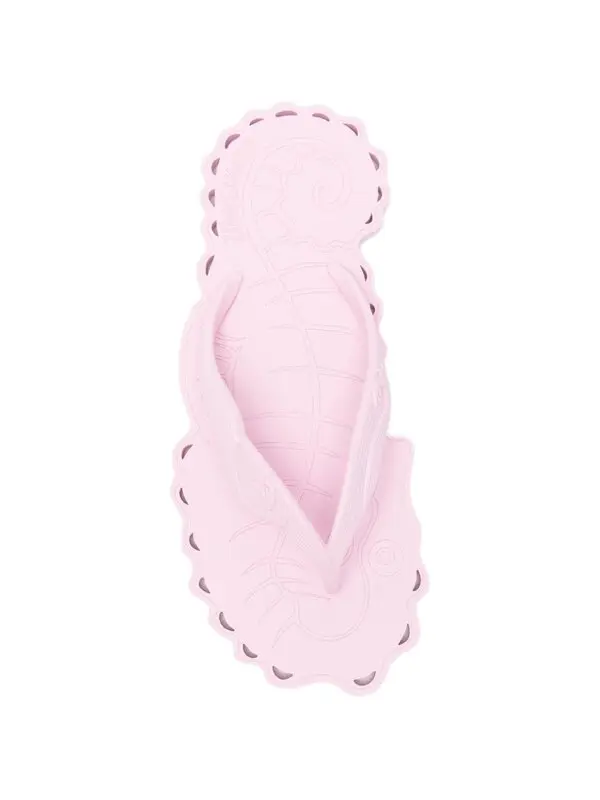 Zimmermann Seafoam Thong Sandals - Multicolor