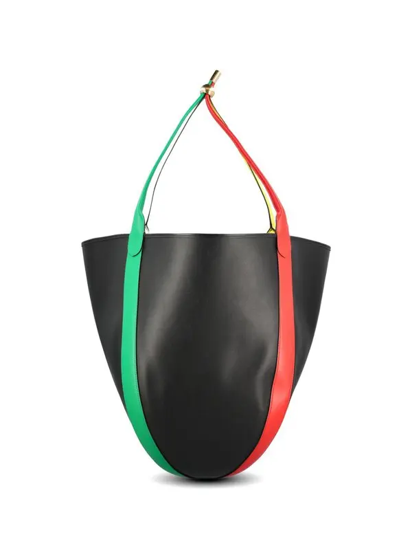Celine Drop Large Leather Bucket Bag