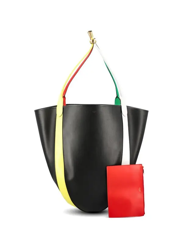 Celine Drop Large Leather Bucket Bag