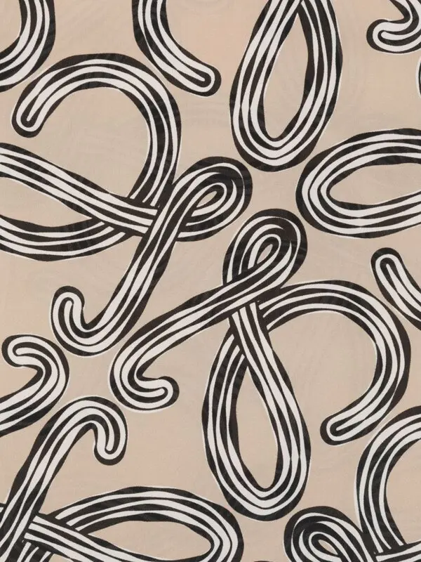 Loewe Printed Silk Scarf