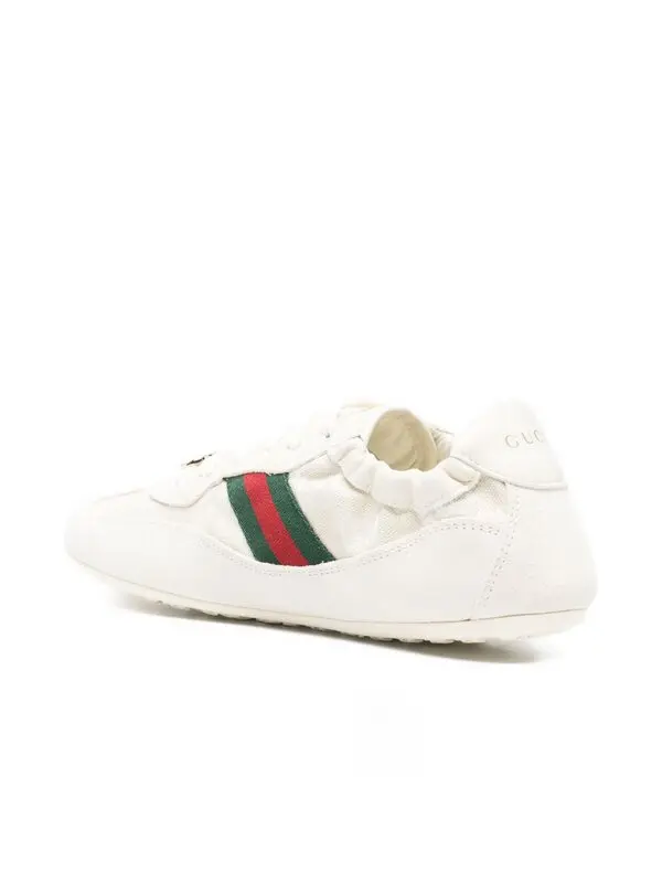 Gucci Striped Lace-up Sneakers - Multicolor