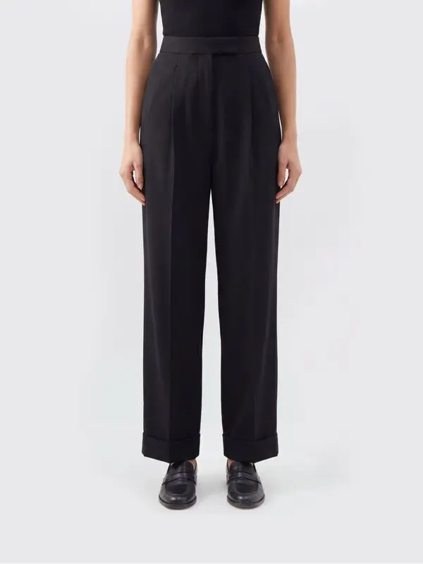 Max Mara Wool Blend Tailored Trousers