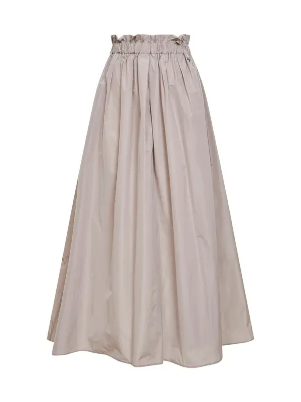 Herno Techno Taffeta A-line Skirt - Multicolor