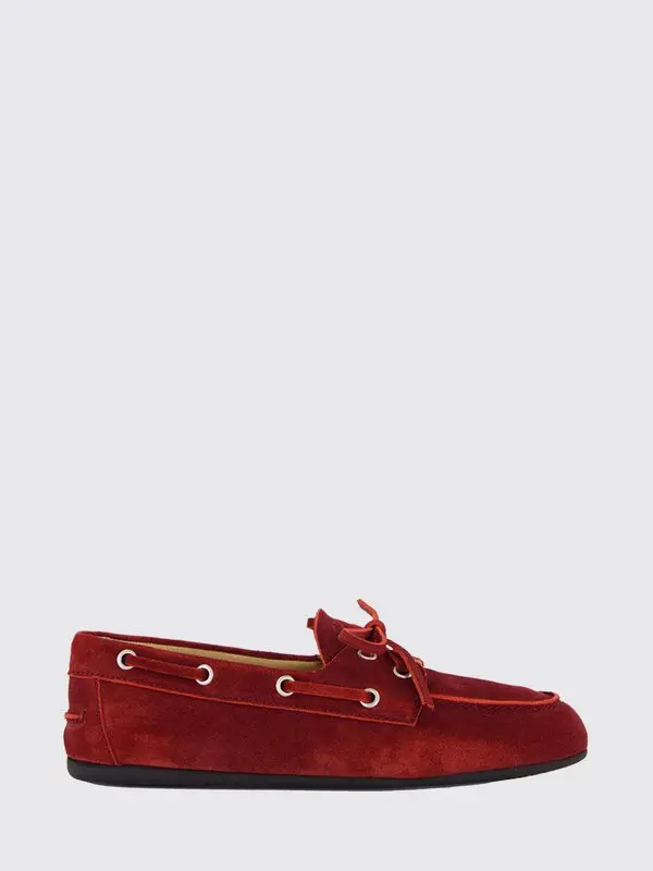 Miu Miu Suede Loafer - Red