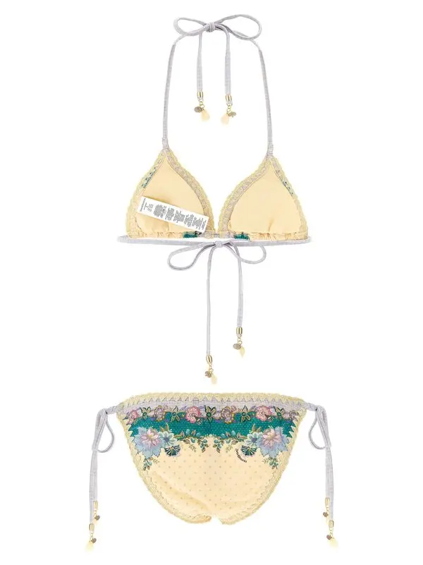 Zimmermann Indra Lycra Bikini - Multicolor
