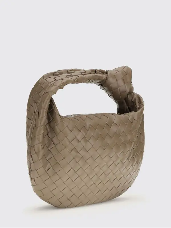 Bottega Veneta Lambskin Handbag - Brown