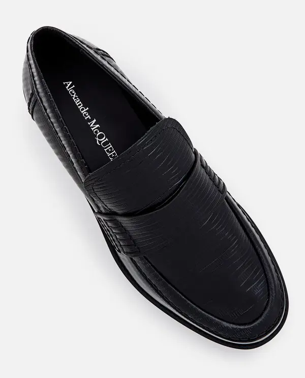 Alexander McQueen Sole Jupiter Leather Loafer