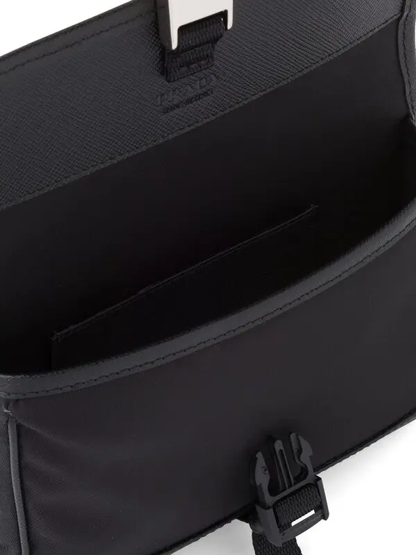 Prada Re-nylon And Saffiano Leather Smartphone Case